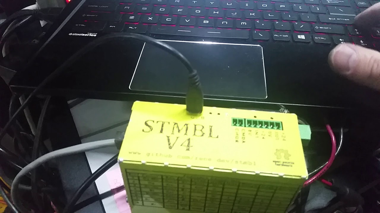 Playing with the stmbl amp - YouTube