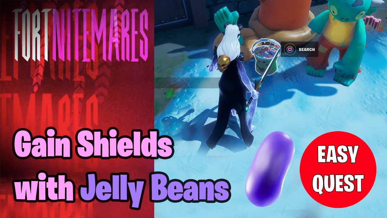 How to Easily Gain Shields With Jelly Beans in Fortnite Fortnitemares ...