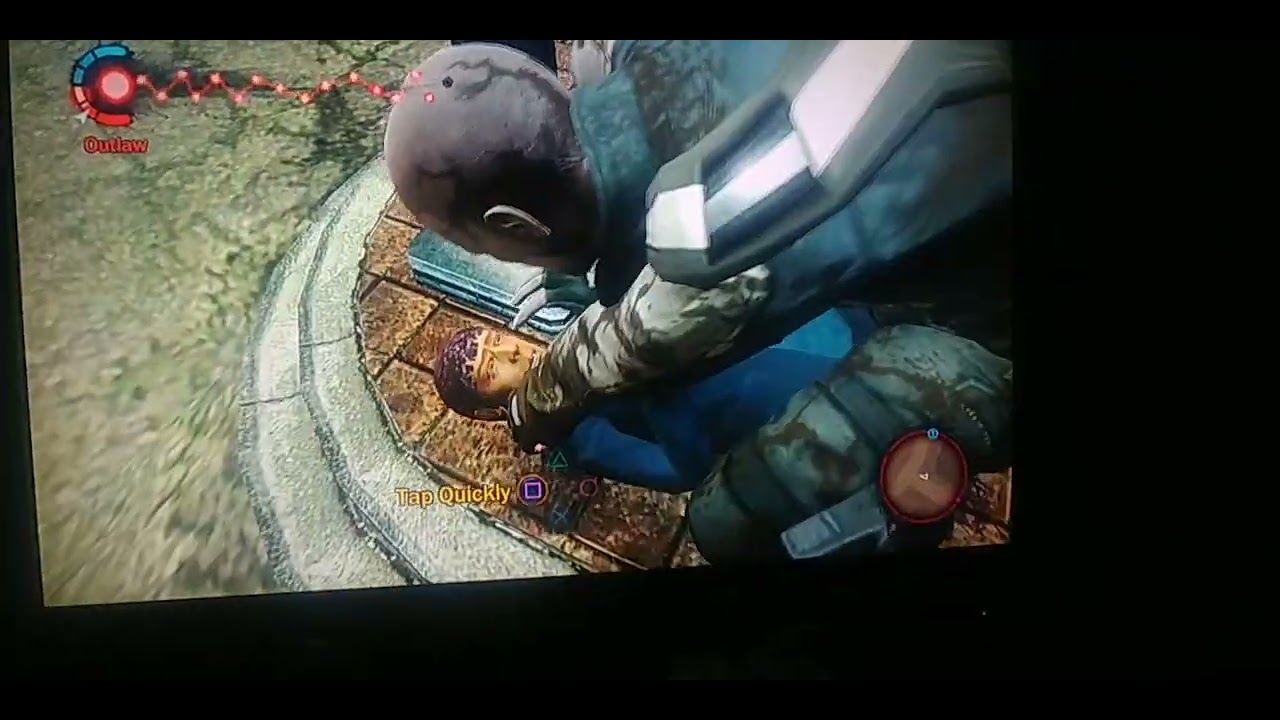 Infamous Cole Bio Leech on Female Civilian Ryona 6 - YouTube