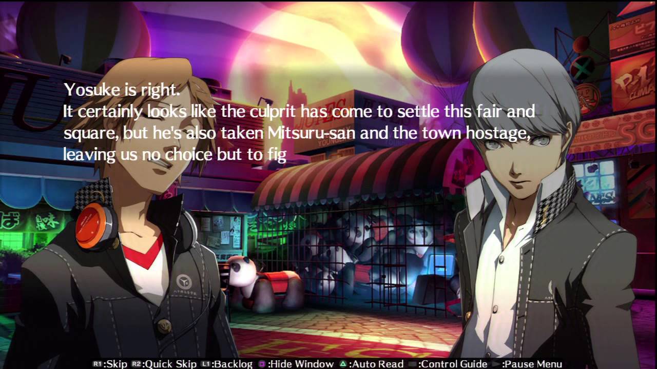 9 Persona 4 Arena Ultimax Story Walkthrough HD PS3 (Yu Vs Shadow Yosuke ...