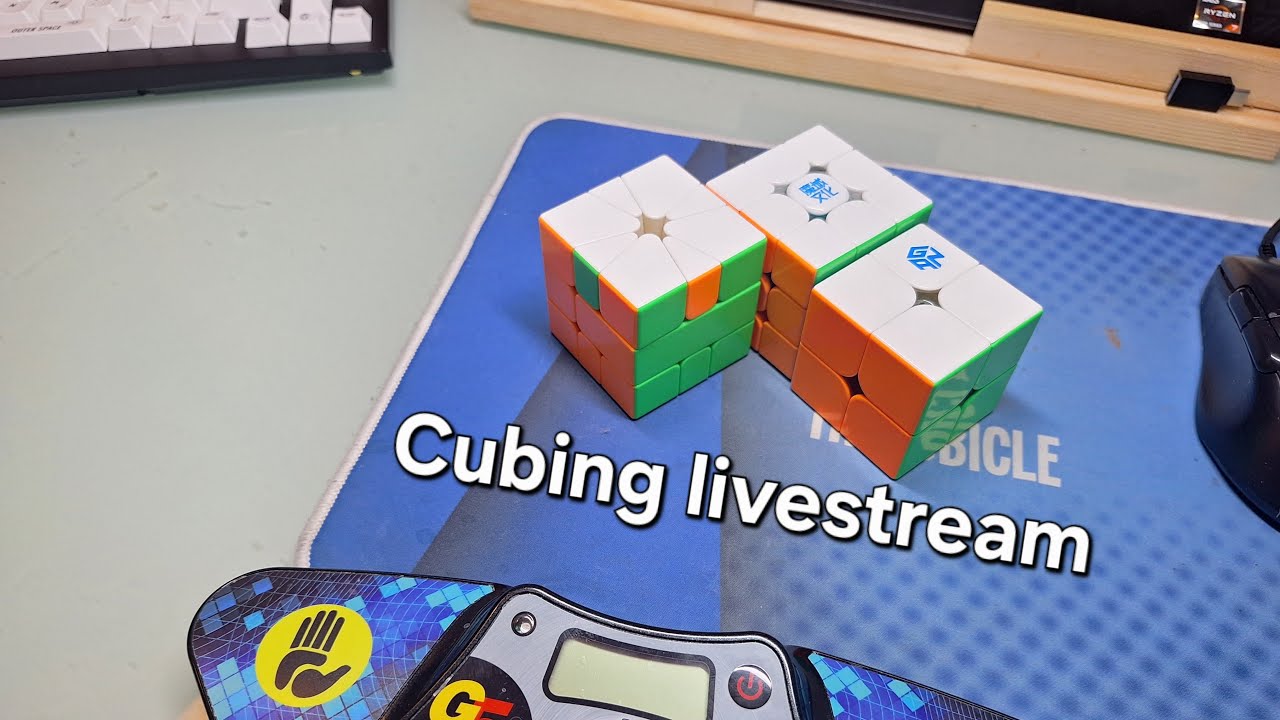 Cubing Livestream! Competition practice - YouTube