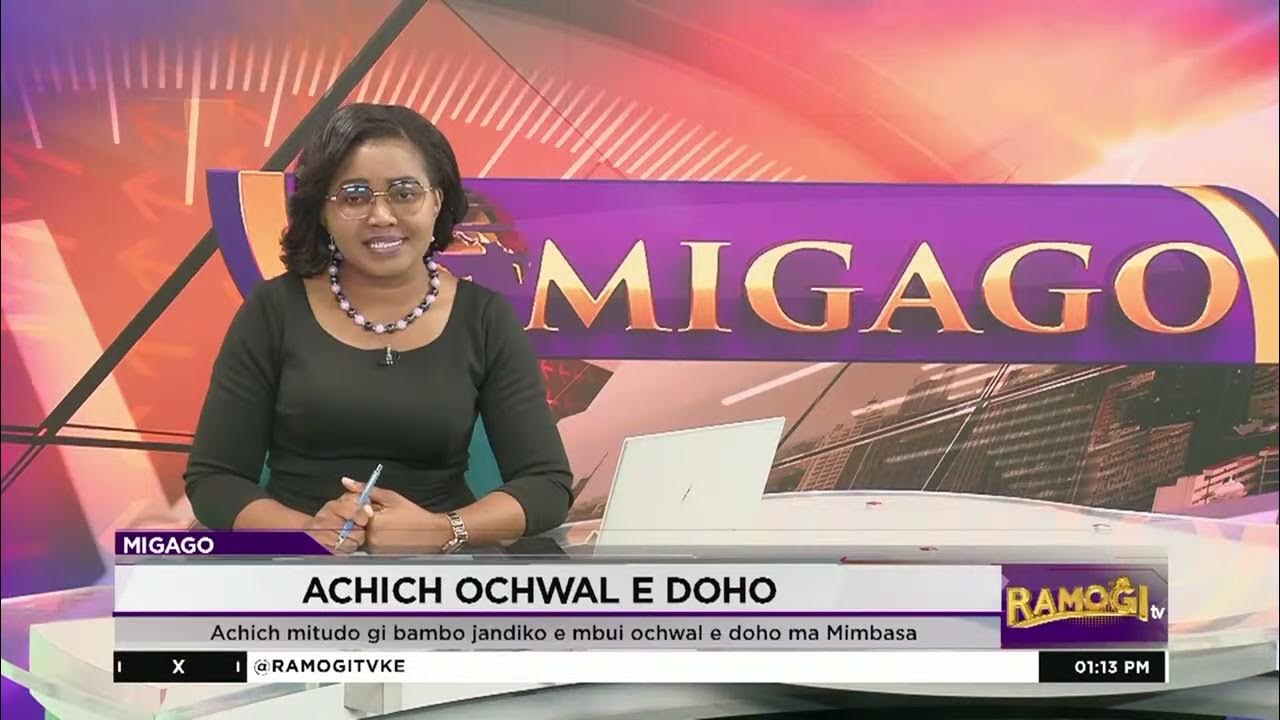 Achich ma itudo gi bamboo jandiko e mbui ochwal e doho ma Mombasa | #RamogiTV - YouTube