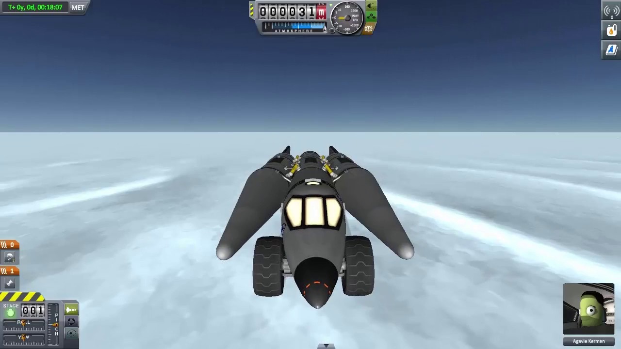 KSP Rocket car 1000+ m/s - YouTube