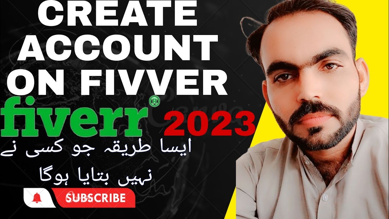 How To Create Fiverr Account 2023 | Fiverr Par Account Kaise Banaye ...