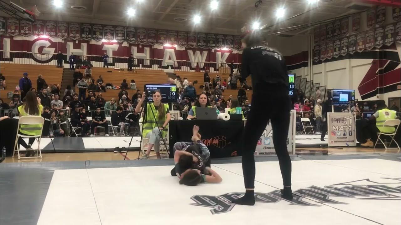 Vivian’s 1st match - Grappling X - 10P Murrieta - Jiu Jitsu - YouTube