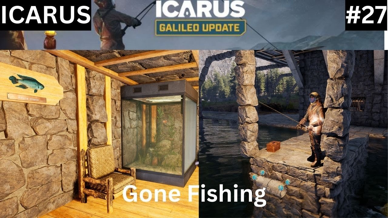Icarus - Galileo Update - Fishing & Bestiary - S01.Ep.27 - YouTube