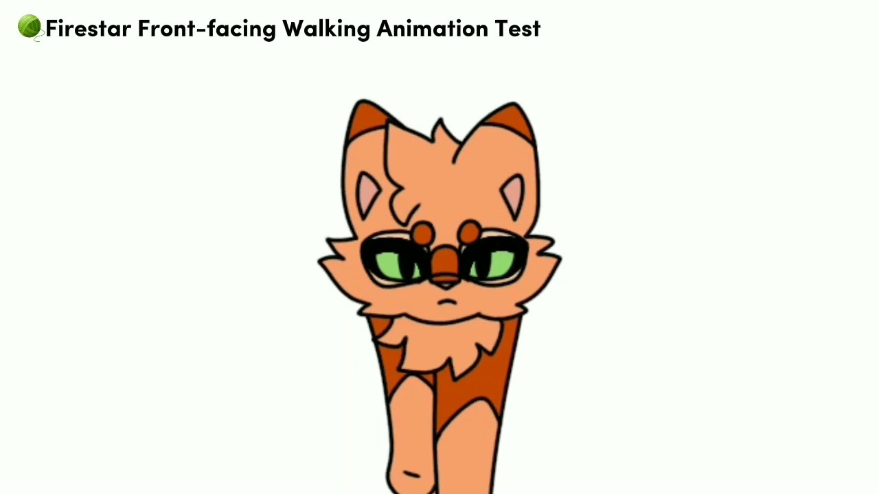 Firestar Front-facing Walking Animation - YouTube