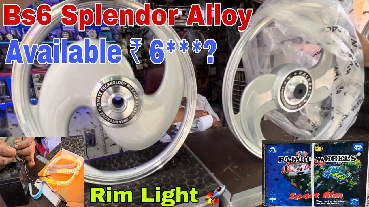 Splendor Bs6 Modified !Big S Dsign Alloy Wheel price 5999₹ karnal ...