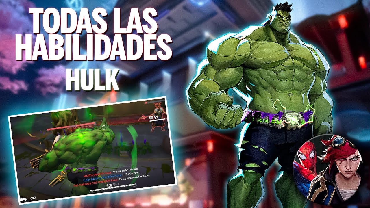 Todas las Habilidades de Hulk en Marvel Rivals #marvel #marvelrivals # ...
