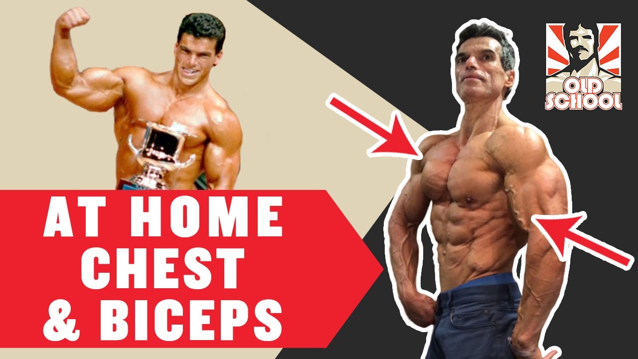 Chest & Biceps with Mr. Australia | At Home Workouts - YouTube