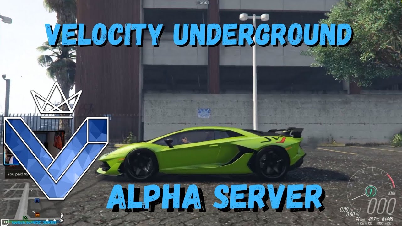 VELOCITY UNDERGROUND | GTA v Five M - YouTube