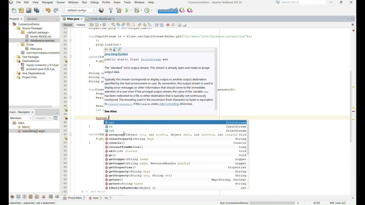 JDBC with Apache NetBeans - YouTube