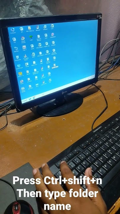 How to create folder using shortcut keys || - YouTube