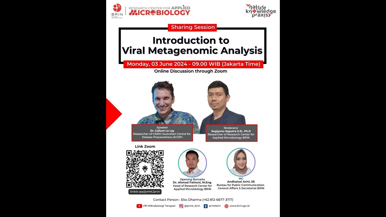 Sharing session: Introduction to Viral Metagenomic Analysis - YouTube
