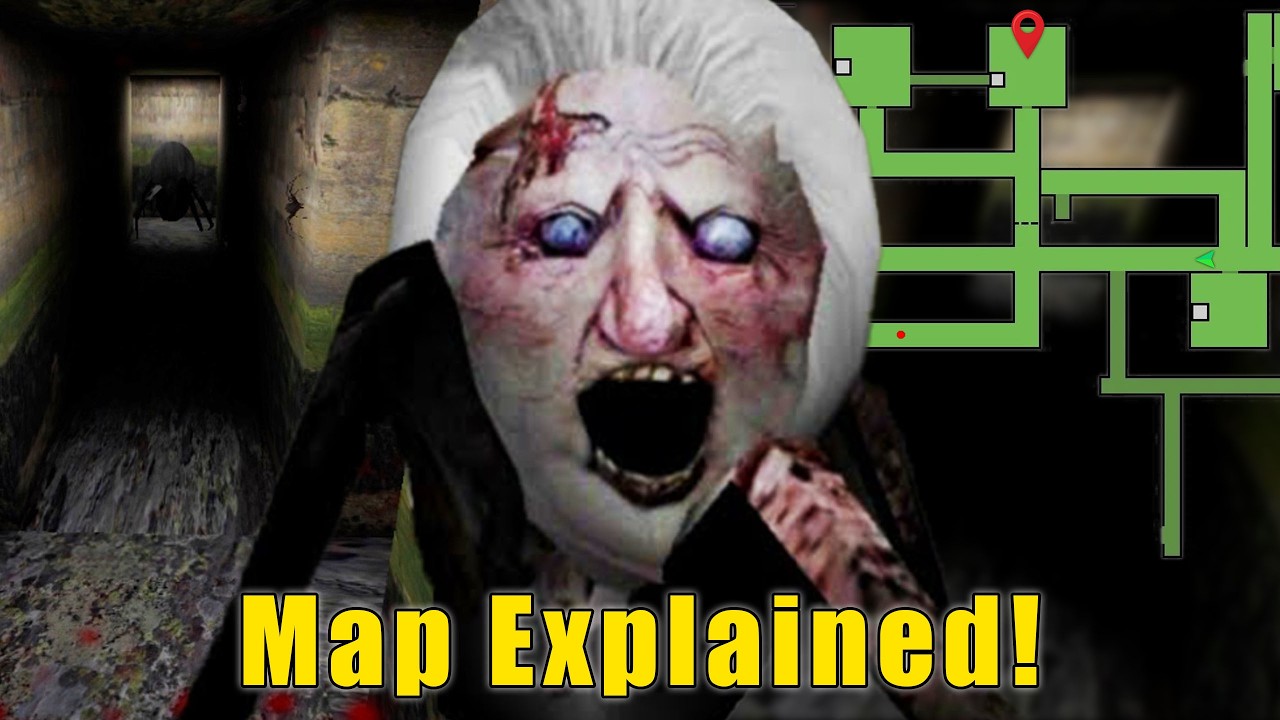How to Kill Spider in Granny | Spider Cellar Map - Part 1 - YouTube