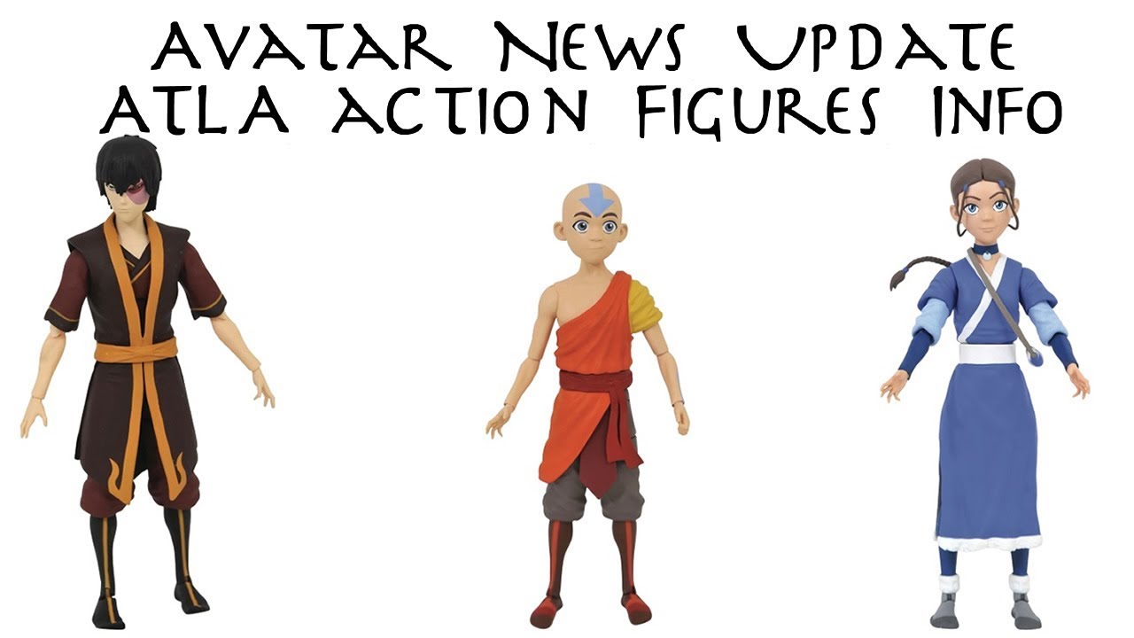 ATLA Action Figure Information Revealed - YouTube