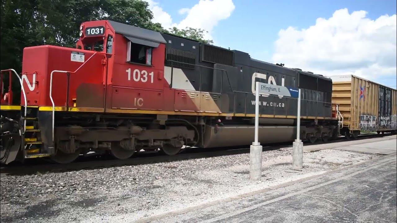 Railfanning Effingham IL. - YouTube