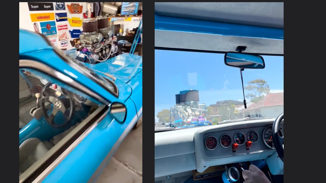 Ford 351 Cleveland Blower Cruise….the Boss 4V Cleveland - YouTube