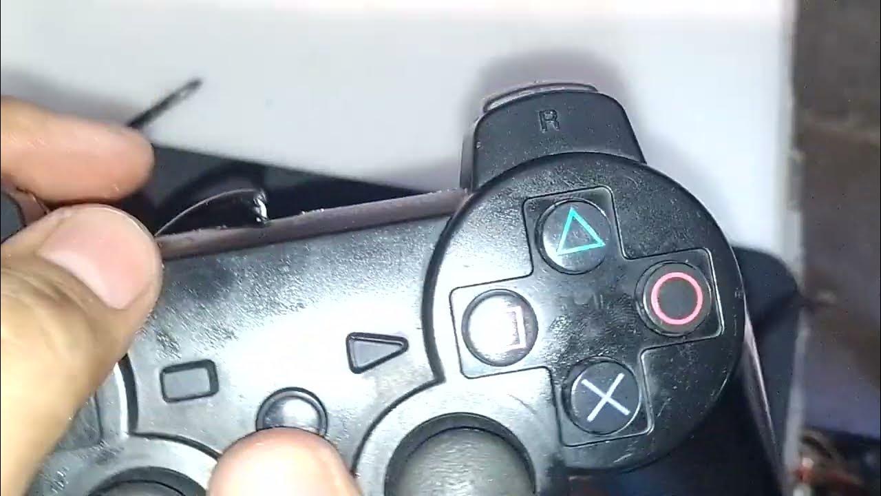 Como reparar gatillos R2 y L2 de mando de PS3 cuando se quedan pegados - YouTube