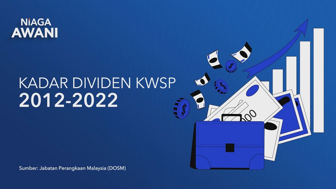 Data & Statistik: Kadar dividen KWSP 2012-2022 - YouTube