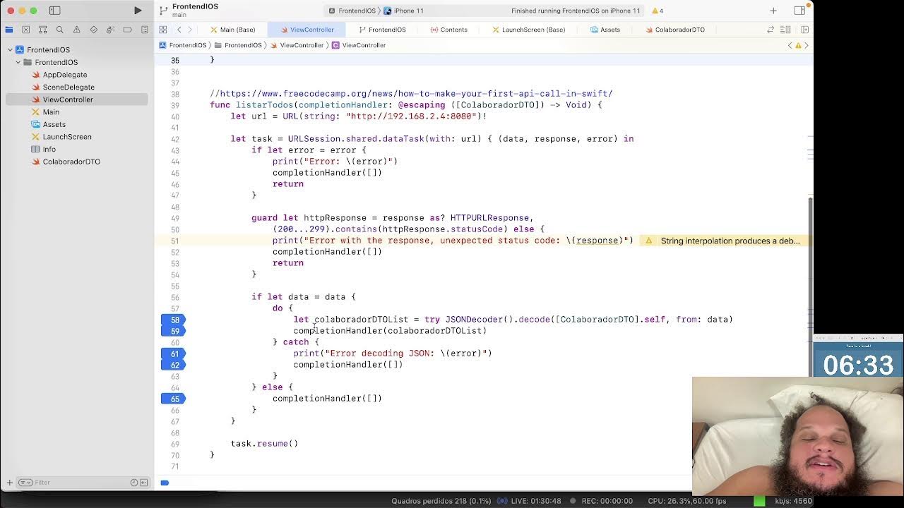 Programando Deitado Um App Nativo De Iphone Ios No Xcode 13 Ao Vivo Live Coding Youtube