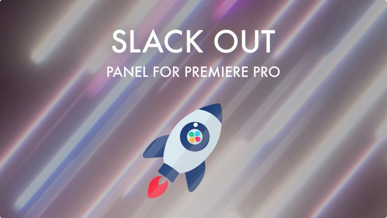 SlackOut for Premiere Pro - YouTube