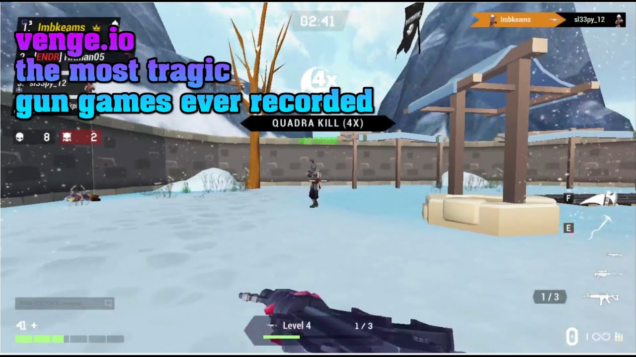 venge.io the most tragic gun games ever recorded - YouTube
