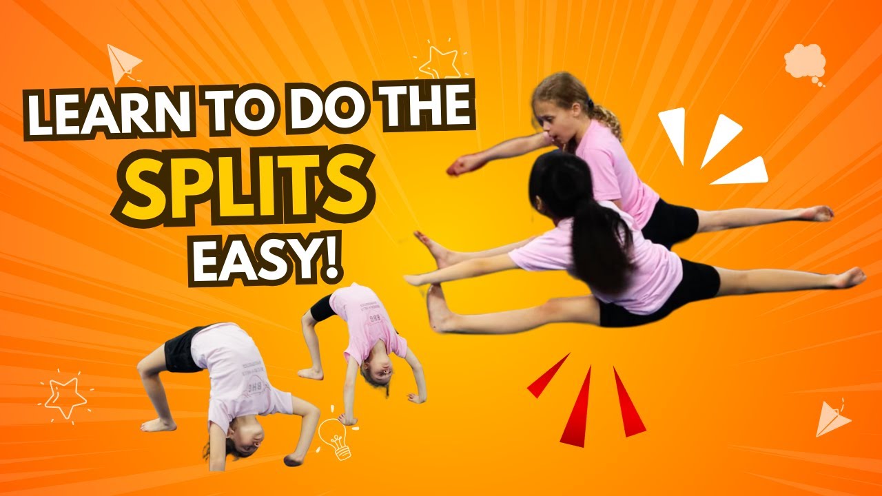 Learn how to do the splits is EASY! - YouTube