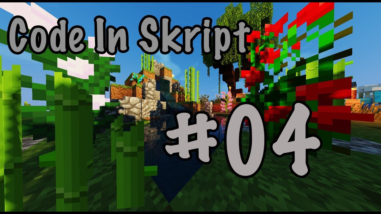 Code In Skript #04 | LES CONDITIONS - YouTube