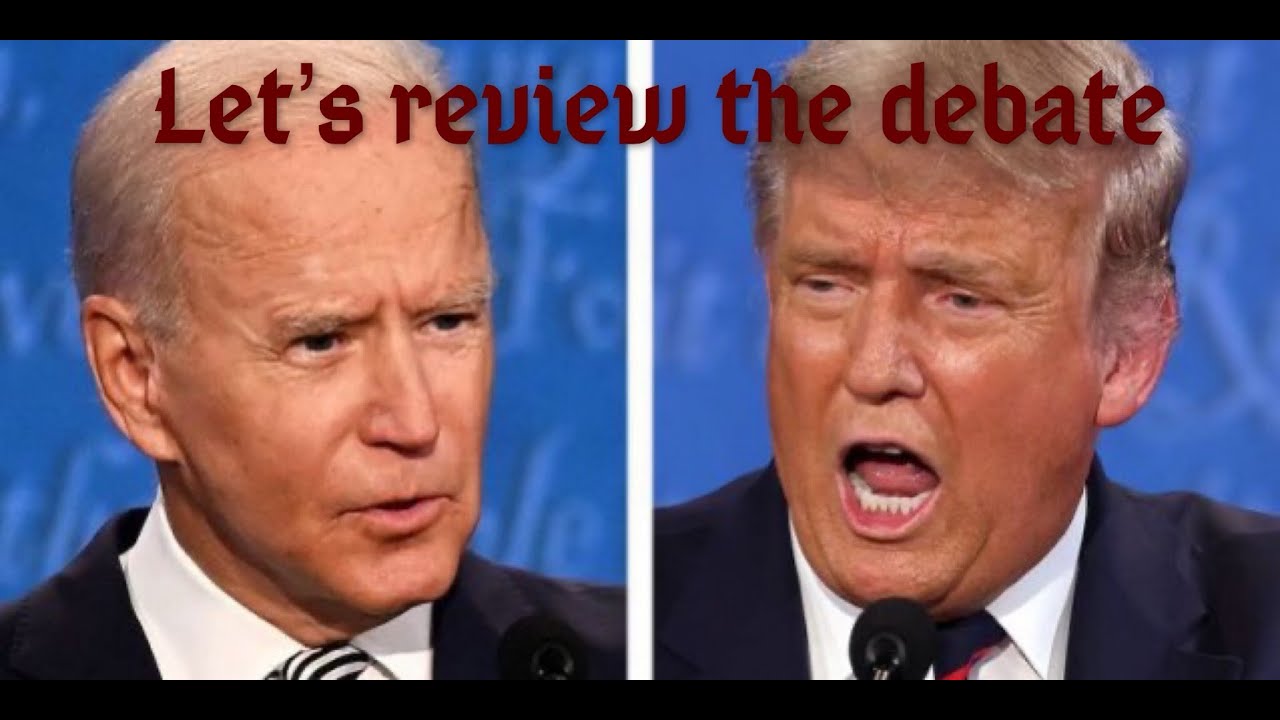 LET'S REVIEW THE DEBATE - YouTube