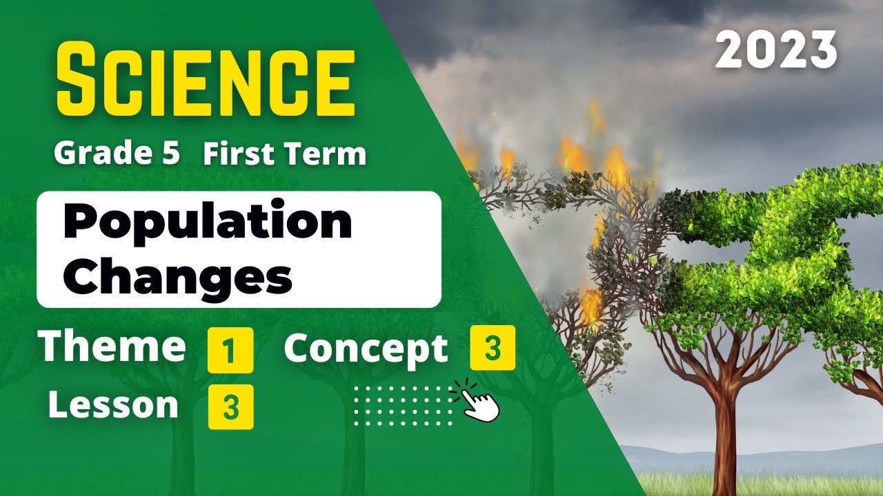 Grade 5 | Science | Unit 1 - Concept 3 - Lesson 3 - Population Changes ...