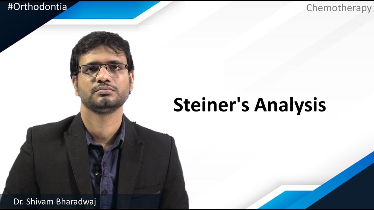 Orthodontia | Cephalometry | Steiner's Analysis - YouTube