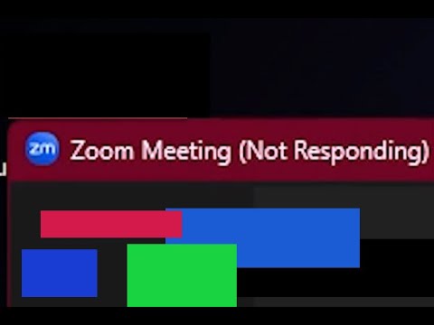 แก้ Zoom not responding แก้ซูมค้าง - YouTube
