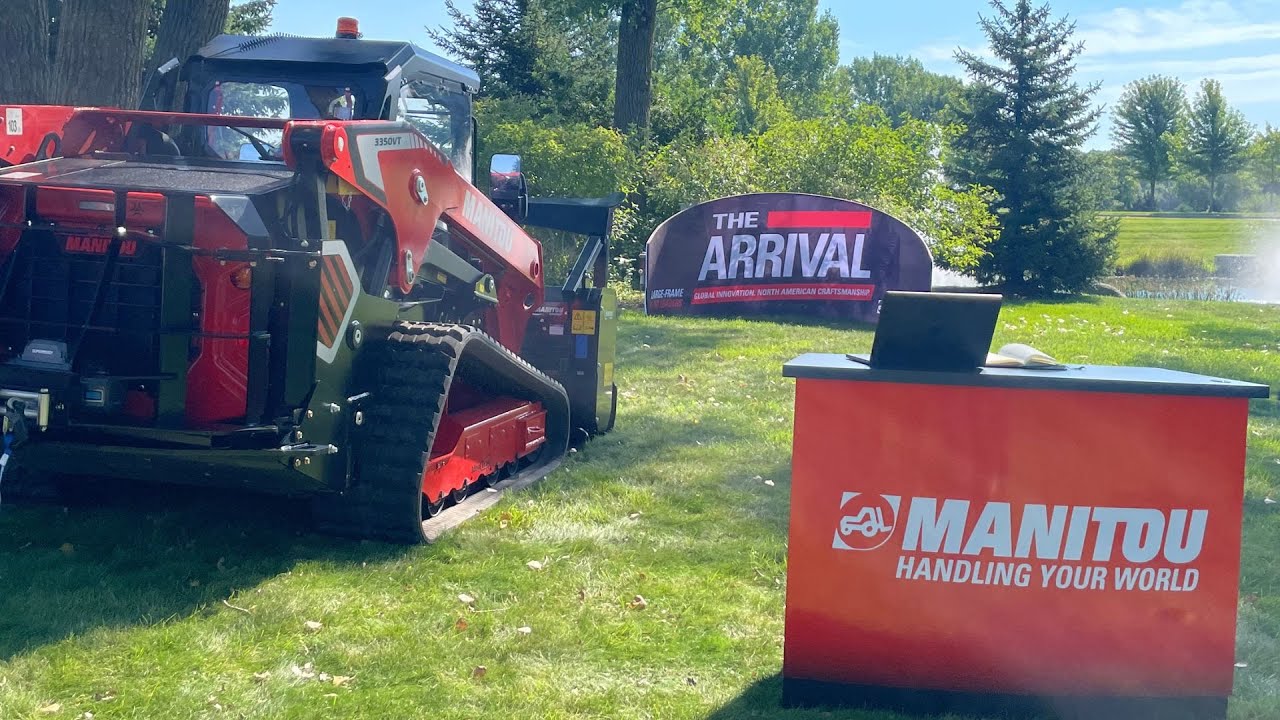 Manitou Large-Frame Skid Steers & CTLs | Official Launch Replay - YouTube