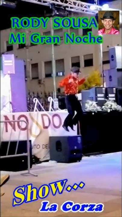 Mi Gran Noche Rody sousa #show #cover Rody Sousa - YouTube