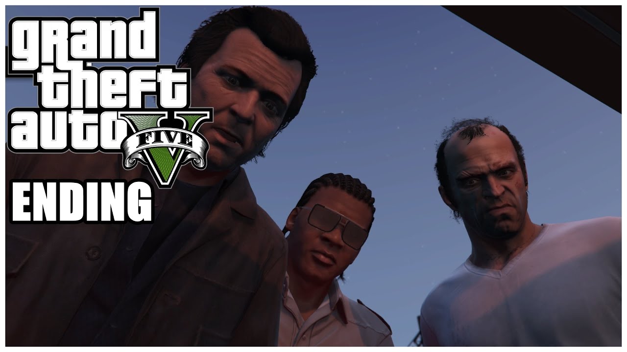 GRAND THEFT AUTO V ENDING WALKTHROUGH GAMEPLAY|bryanprixx - YouTube