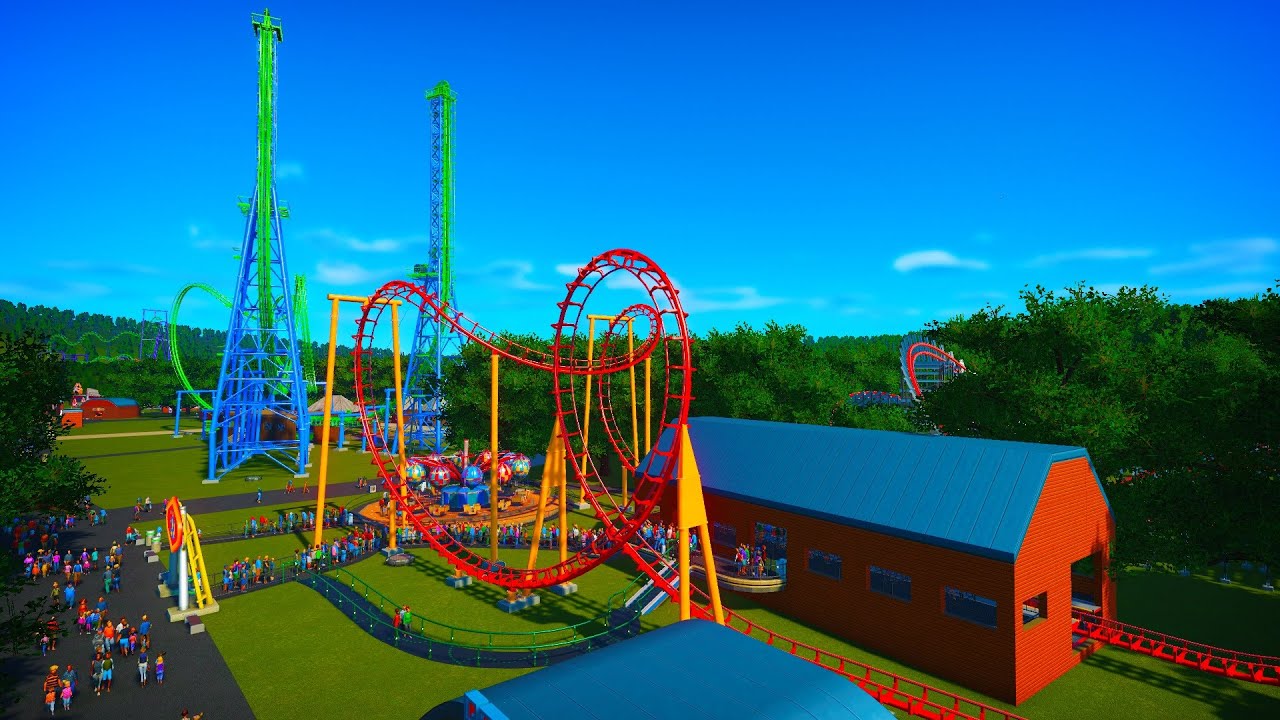 Flashback Recreation (Six Flags New England) - YouTube