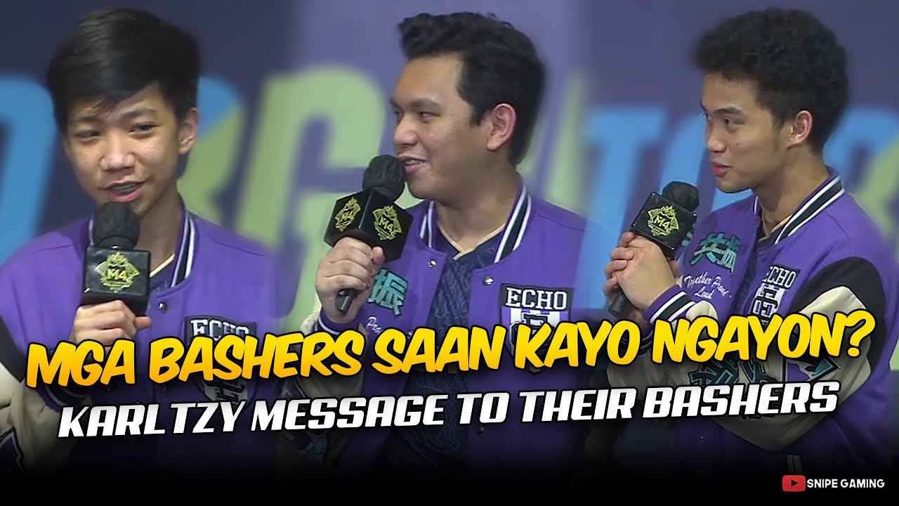 ECHO INTERVIEW, KARLTZY HAS A MESSAGE FOR ALL THEIR BASHERS. . .😮 - YouTube