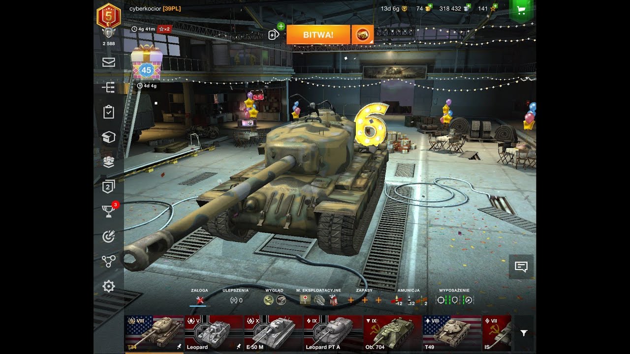 WoT Blitz T34 Gold - YouTube