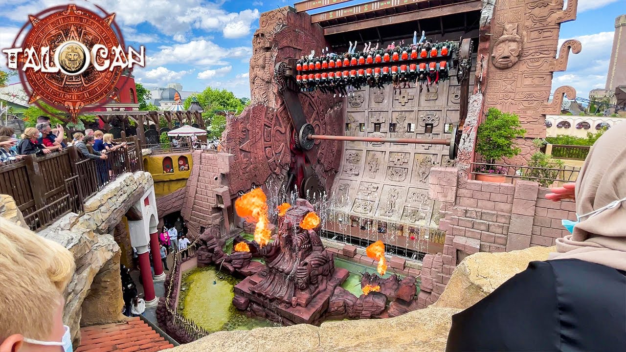 TALOCAN - Phantasialand Top Spin Ride - YouTube