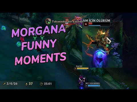 LEAGUE OF LEGENDS KOMİK MONTAJ | SUPPORT MORGANA | MORGANA FUNNY ...