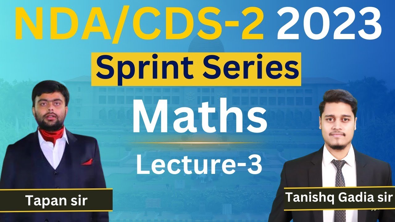 SPRINT SERIES DAY 14 | MATHS CLASS 3 (Arithmetic Progression) | FREE NDA 2 2023 Crash Course by ...