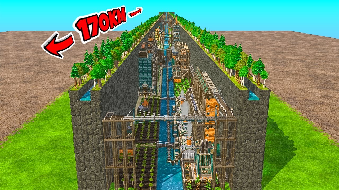 I recreated The Line in Timberborn and it was PERFECT! - YouTube