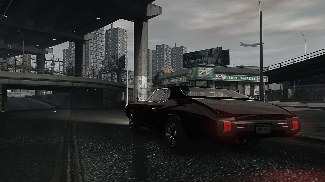 Grand Theft Auto IV Dark Grey Color Palette + Fusionfix + ReShade - 4K ...