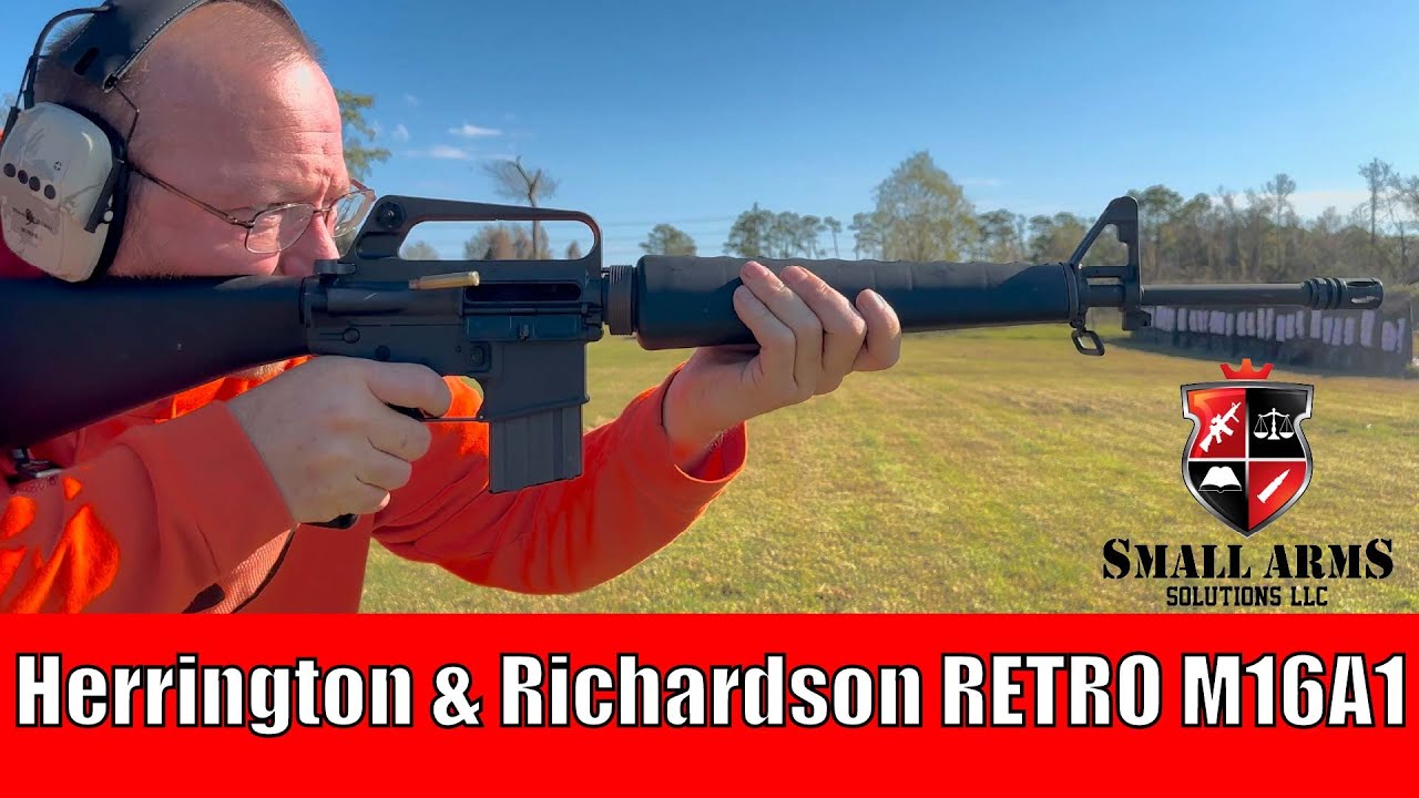 Harrington & Richardson Retro M16A1 - YouTube
