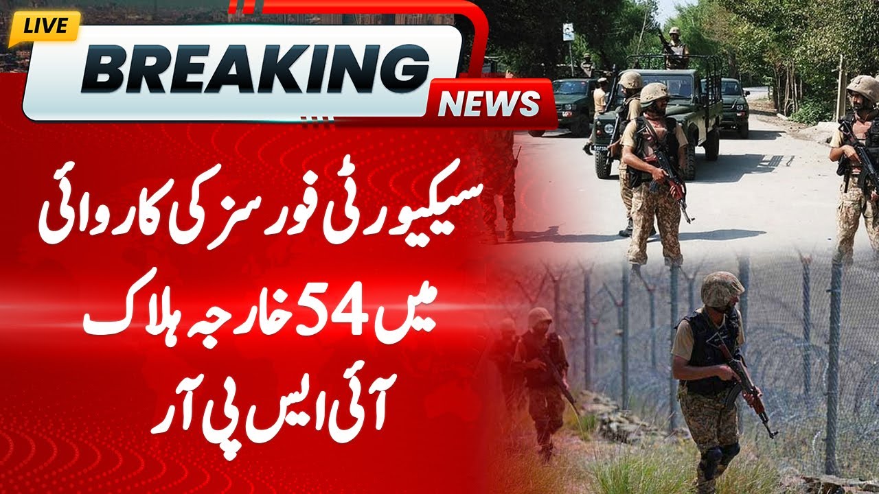 Army foils major infiltration attempt at Pak-Afghan border, kills 54 ...