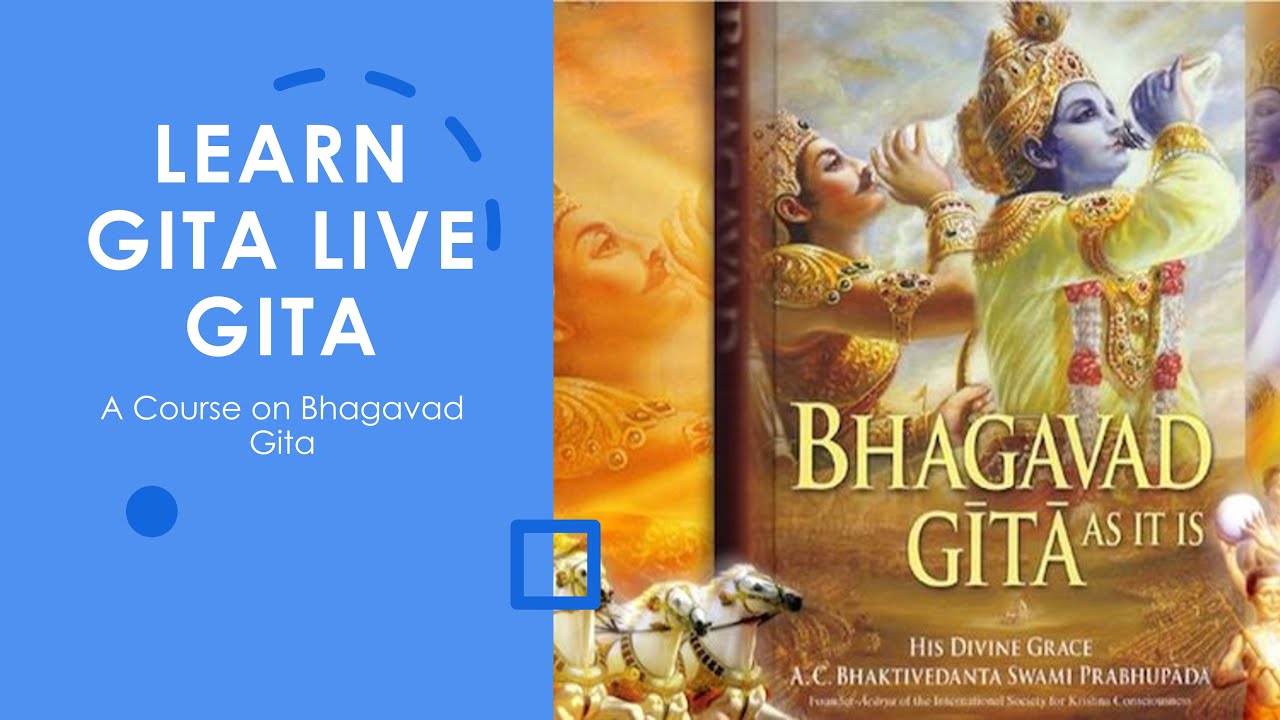 Learn Gita Live Gita | Gita Course 1.1 - YouTube