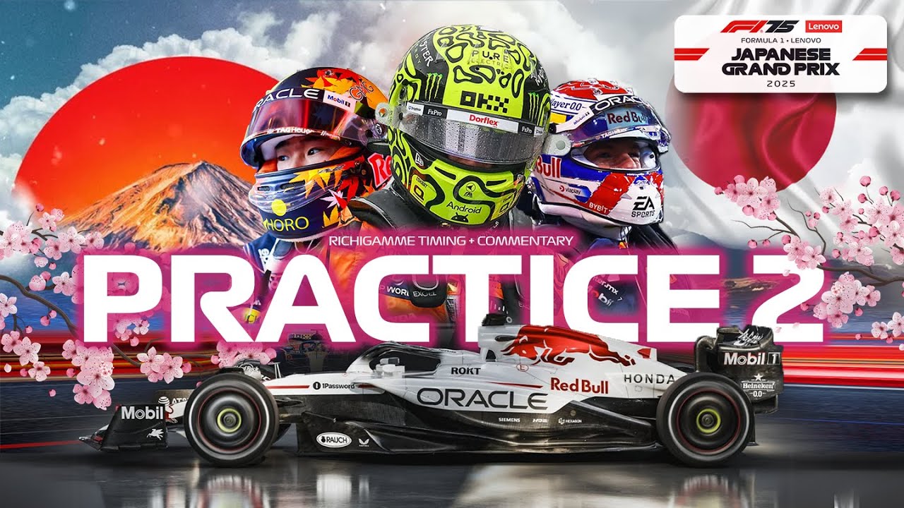 LIVE F1 Practice 2 | Japanese GP 2025 Live Timing & Formula 1 ...
