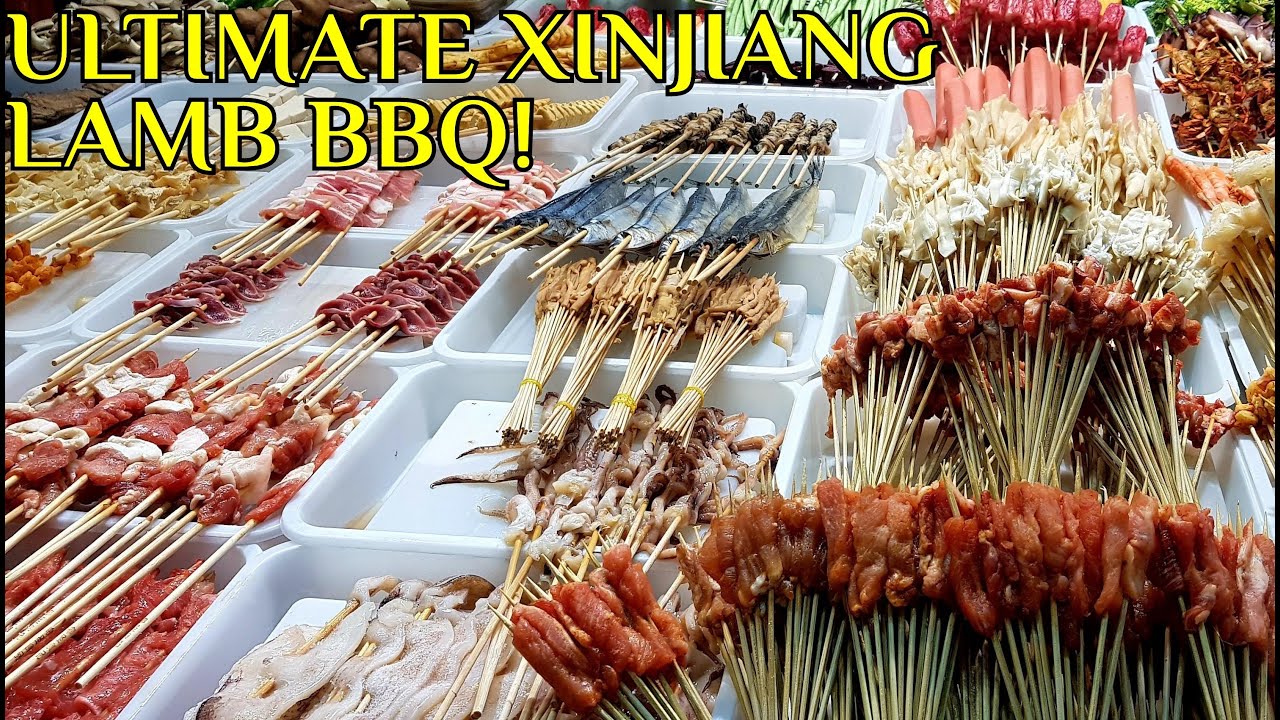 REAL Chinese BBQ from North West Xinjiang • China Food Market • World's ...