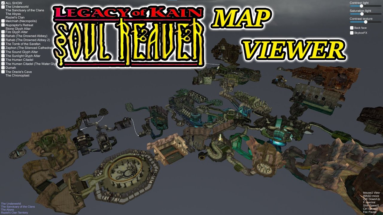 soul reaver 1 map "unity3D" - YouTube